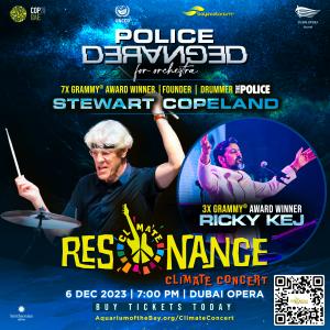 CLIMATE RESILIENCE PEACE CONCERT AT UN COP28 in Dubai - AFV NEWS