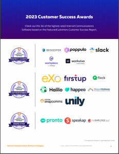 The Top Internal Communications Software Vendors According to the ...