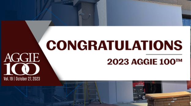 Aggie 100 Logo LiquidAgents Healthcare Ranks No. 26 On 2022 Aggie 100