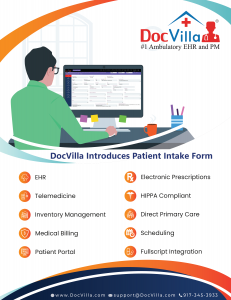 DocVilla Introduces Electronic Patient Intake Forms Feature, Enhancing Its Comprehensive EMR ...