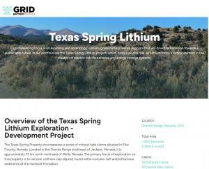 Grid Battery Metals Completes Phase 1 of Exploration Plan at Texas ...