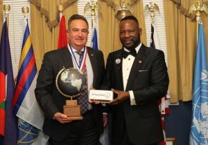 Ambassador Hugues Sanon honors Sen George Borrello with Global ...