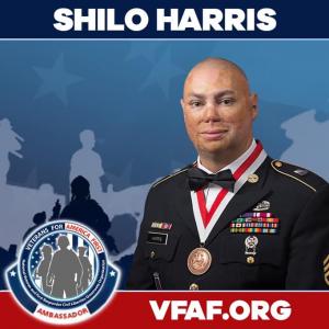 Shilo Harris military celebrity endorses Donald Trump for President and ...