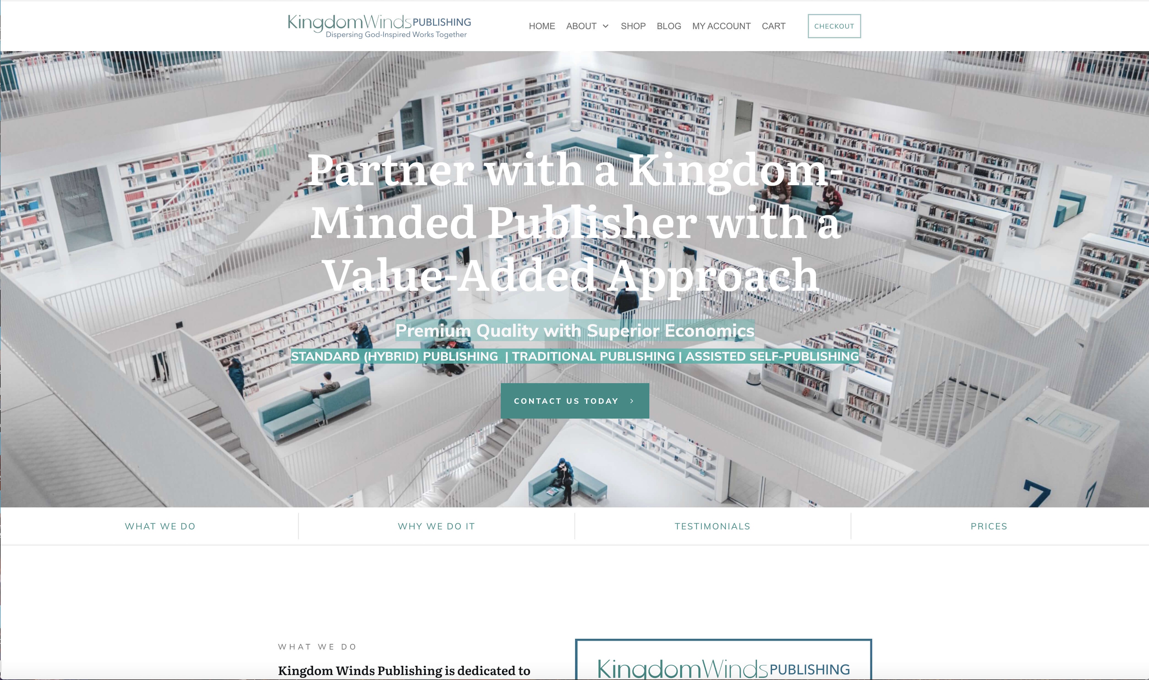 Kingdom Winds Launches New Dedicated Book Publishing Website to Support ...
