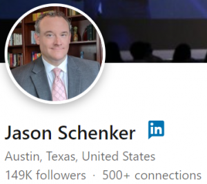 Renowned Economist, Futurist, and Author Jason Schenker Named LinkedIn ...