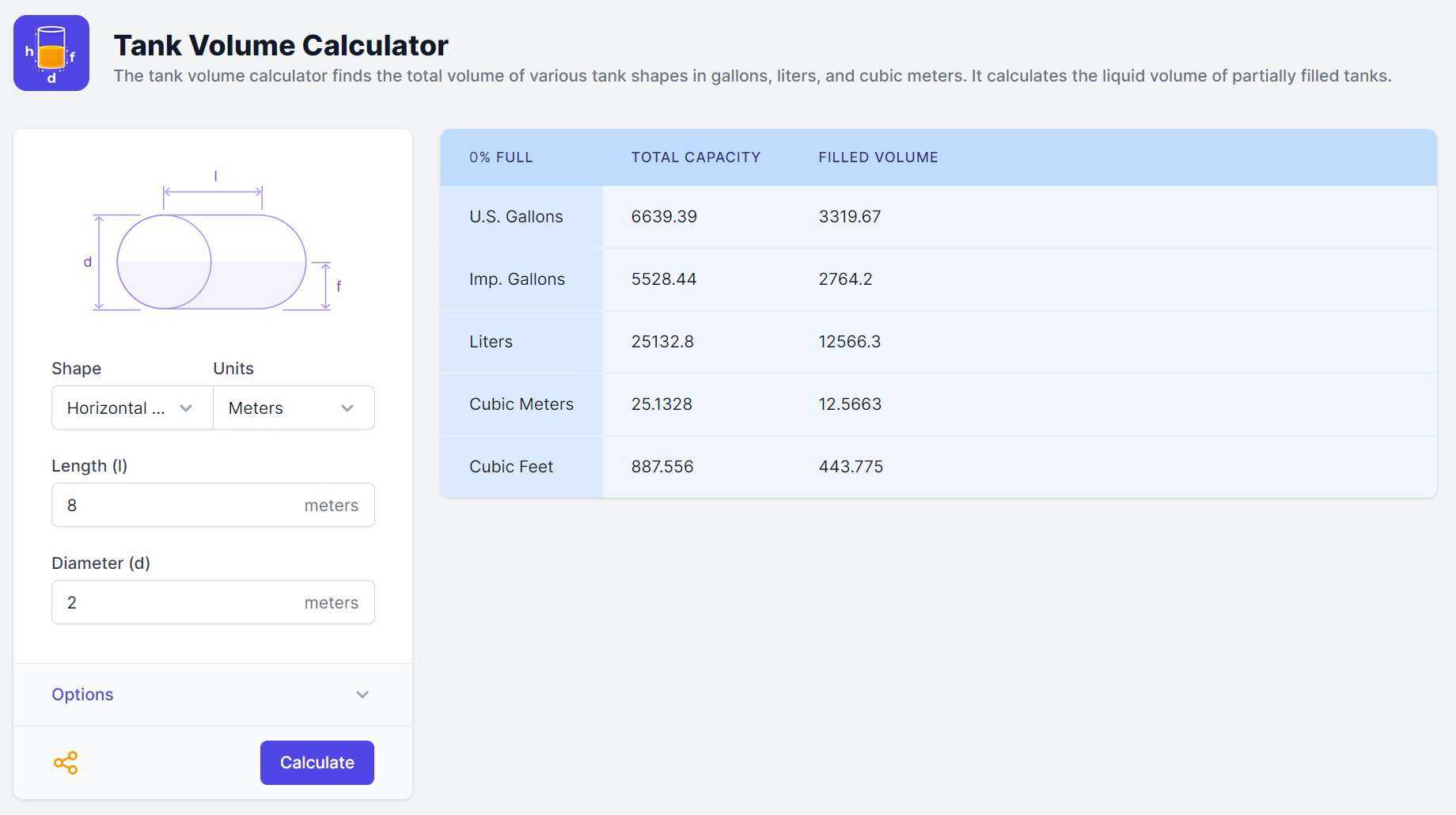 Calculator.io Launches Tank Volume Calculator for Efficient Storage ...
