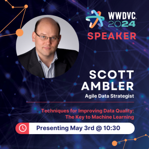Agile Data Strategist Scott Ambler to Present Data Quality Techniques ...