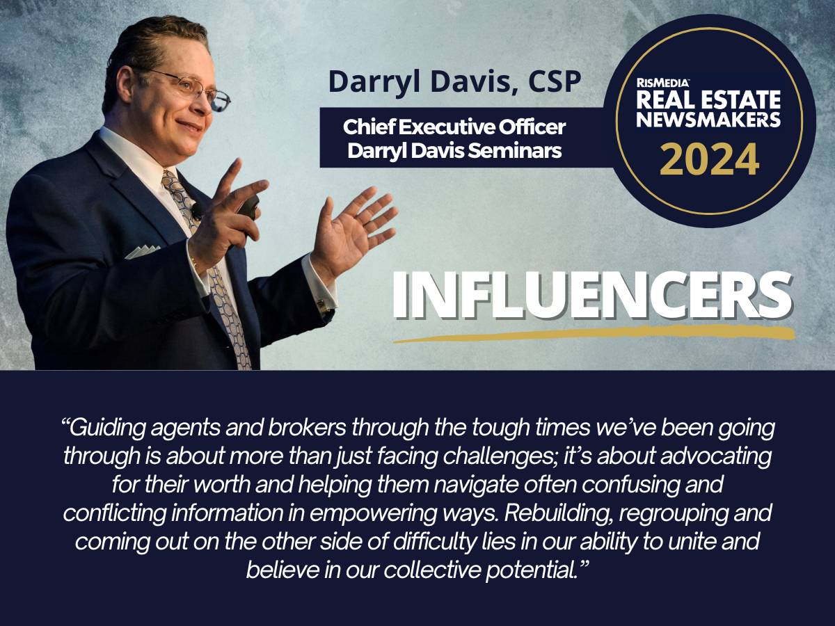 Real Estate Speaker and Coach Darryl Davis, CSP Named a Top Influencer ...