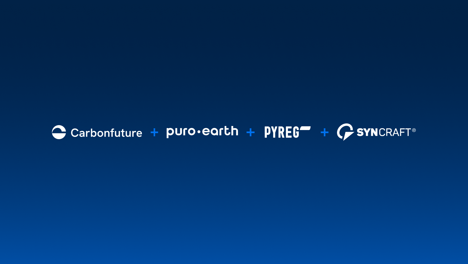 Carbonfuture, Puro.earth, PYREG and Syncraft Unite for Groundbreaking ...