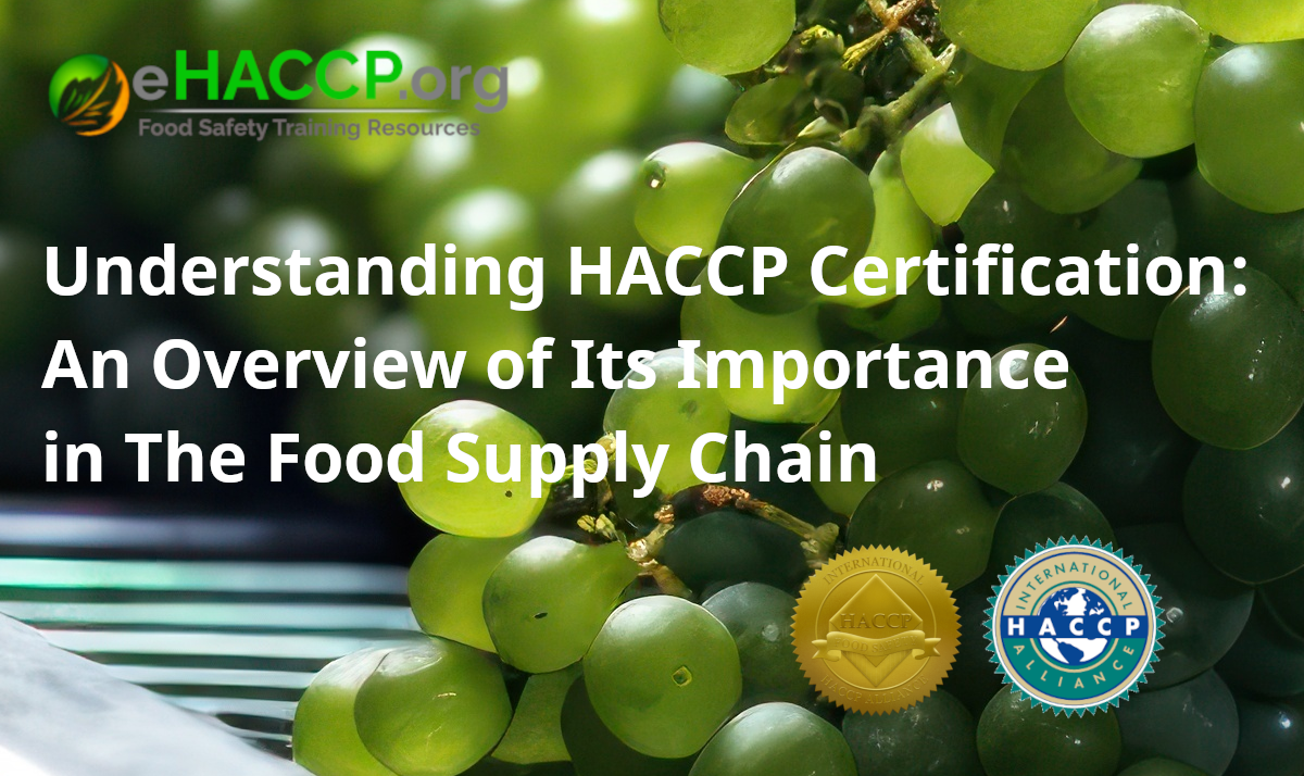 Understanding HACCP Certification: An Overview of Its Importance In The Supply Chain | Journal ...