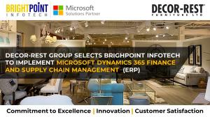 Decor-Rest Group Selects Brightpoint Infotech to Implement Microsoft ...