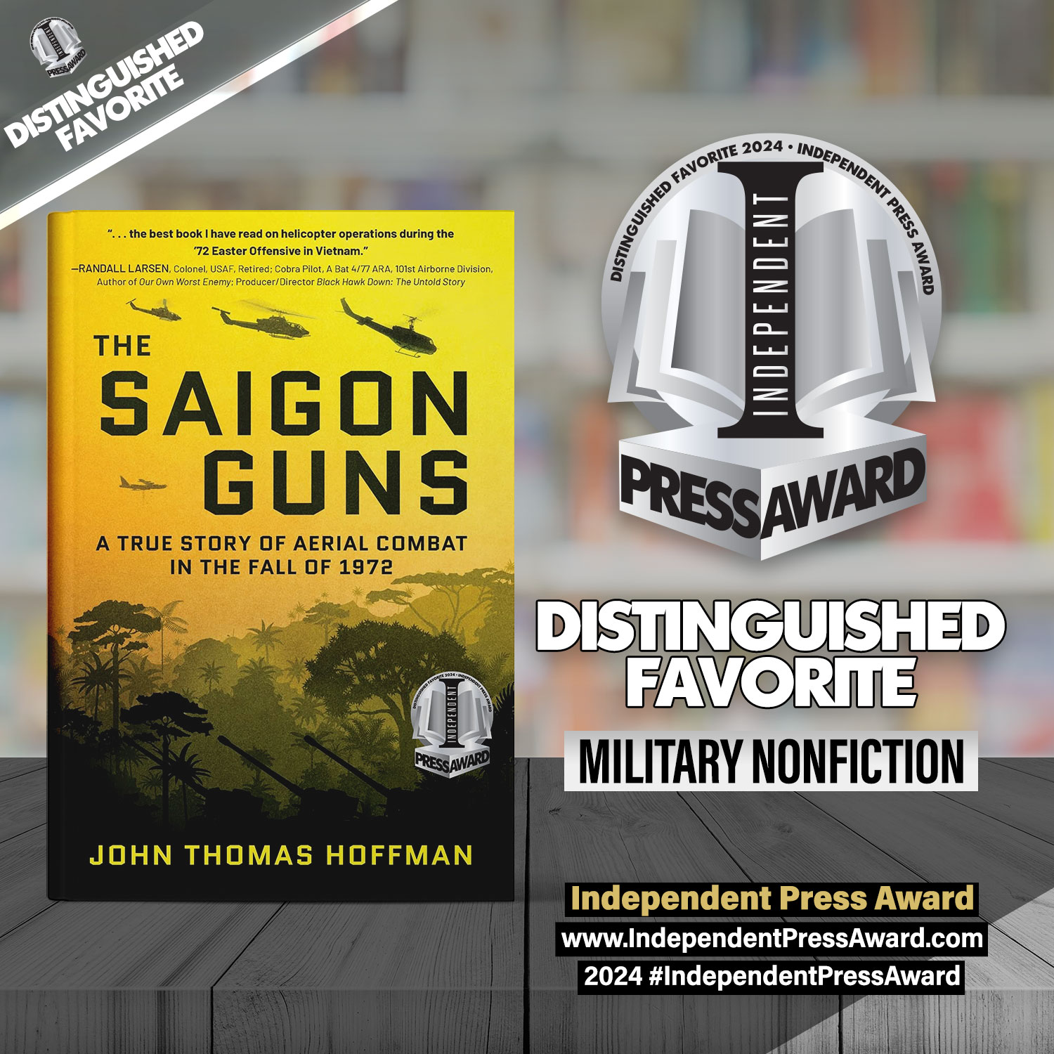 Author John T. Hoffman receives national recognition through the ...
