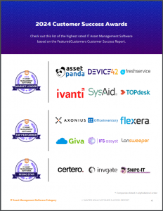 The Top IT Asset Management Software Vendors According to the ...