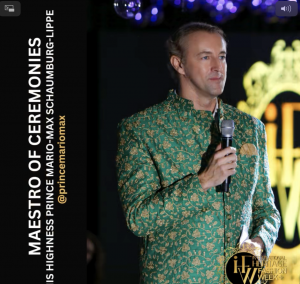 Prince Mario-Max Schaumburg-Lippe to be Featured on Video Billboard in ...