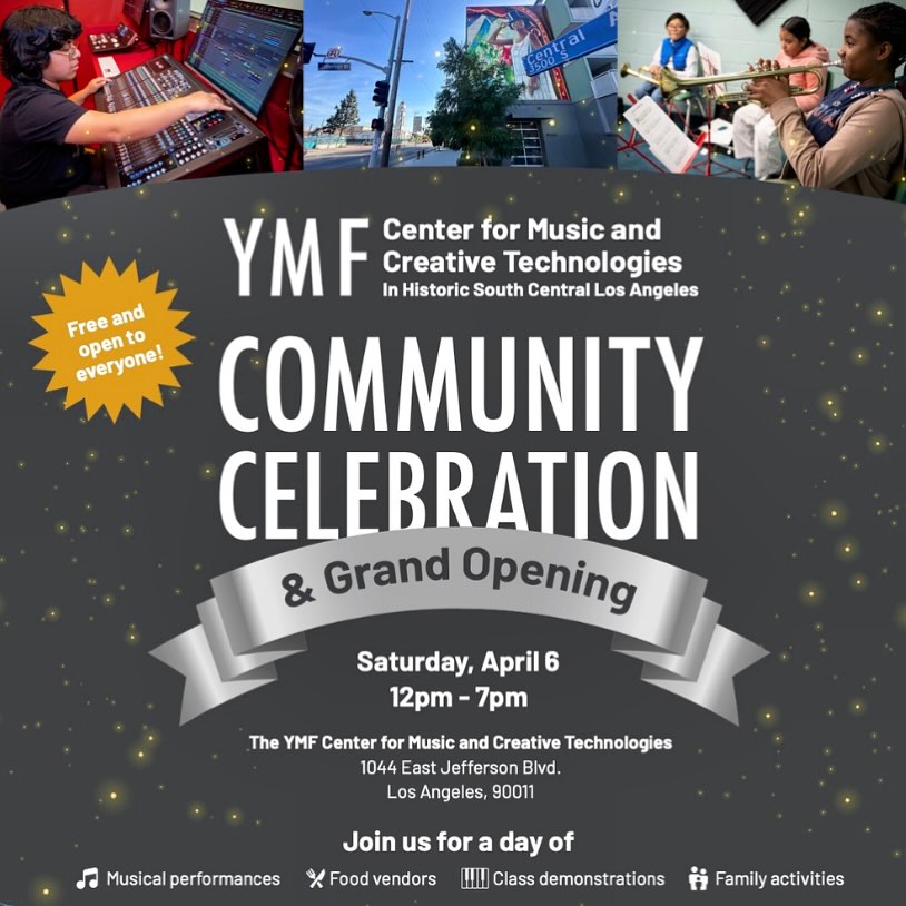 Young Musicians Foundation Opens New Facility in Historic South Central ...
