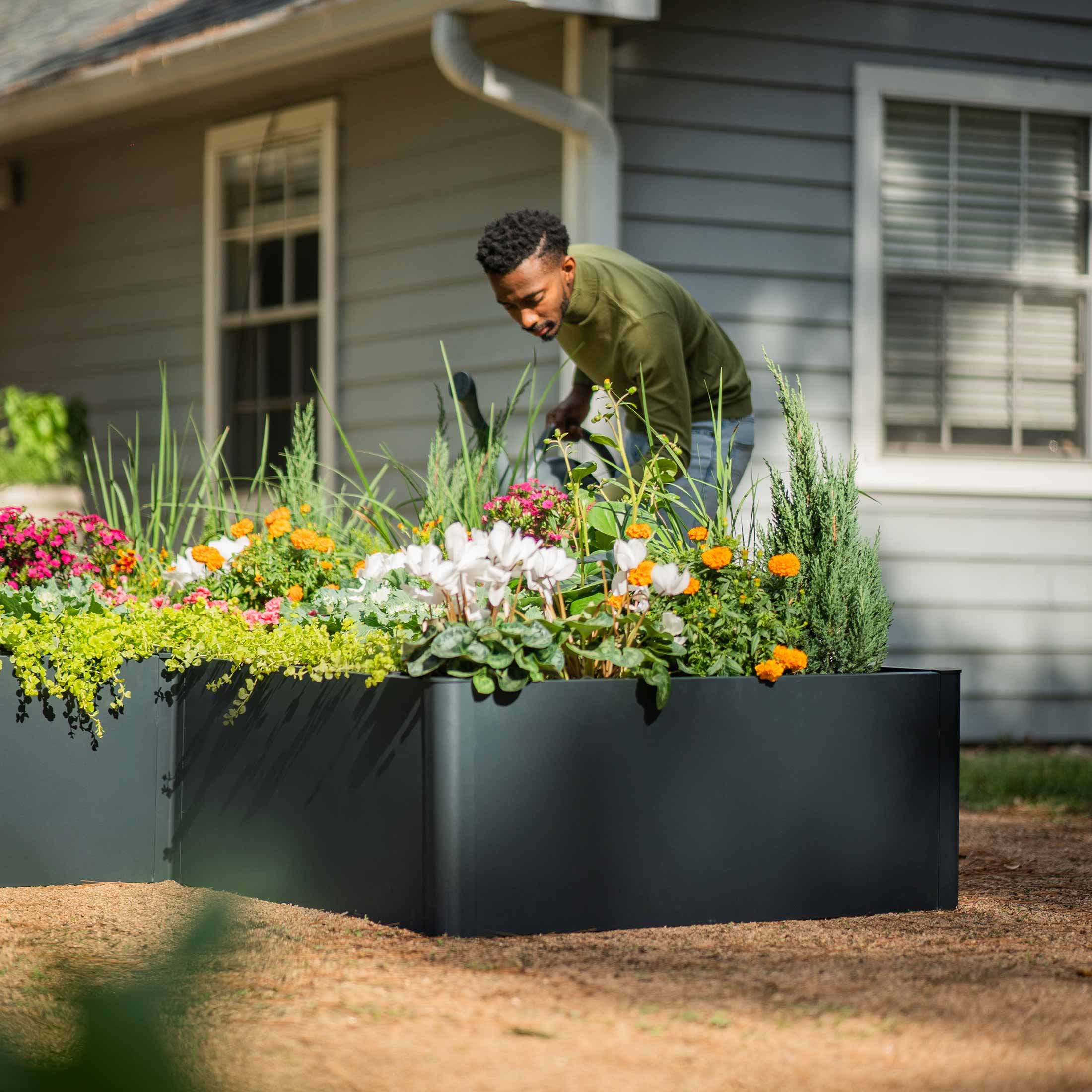 Adaptive Gardening Boxes Outsunny Raised Garden Bed Planter Box With