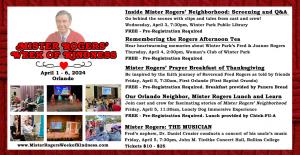 Mister Rogersâ€™ Week of Kindness 2024 Events Announced - AFV NEWS