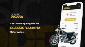 VIN Decoding Support for Classic Yamaha Motorcycles - AFV NEWS