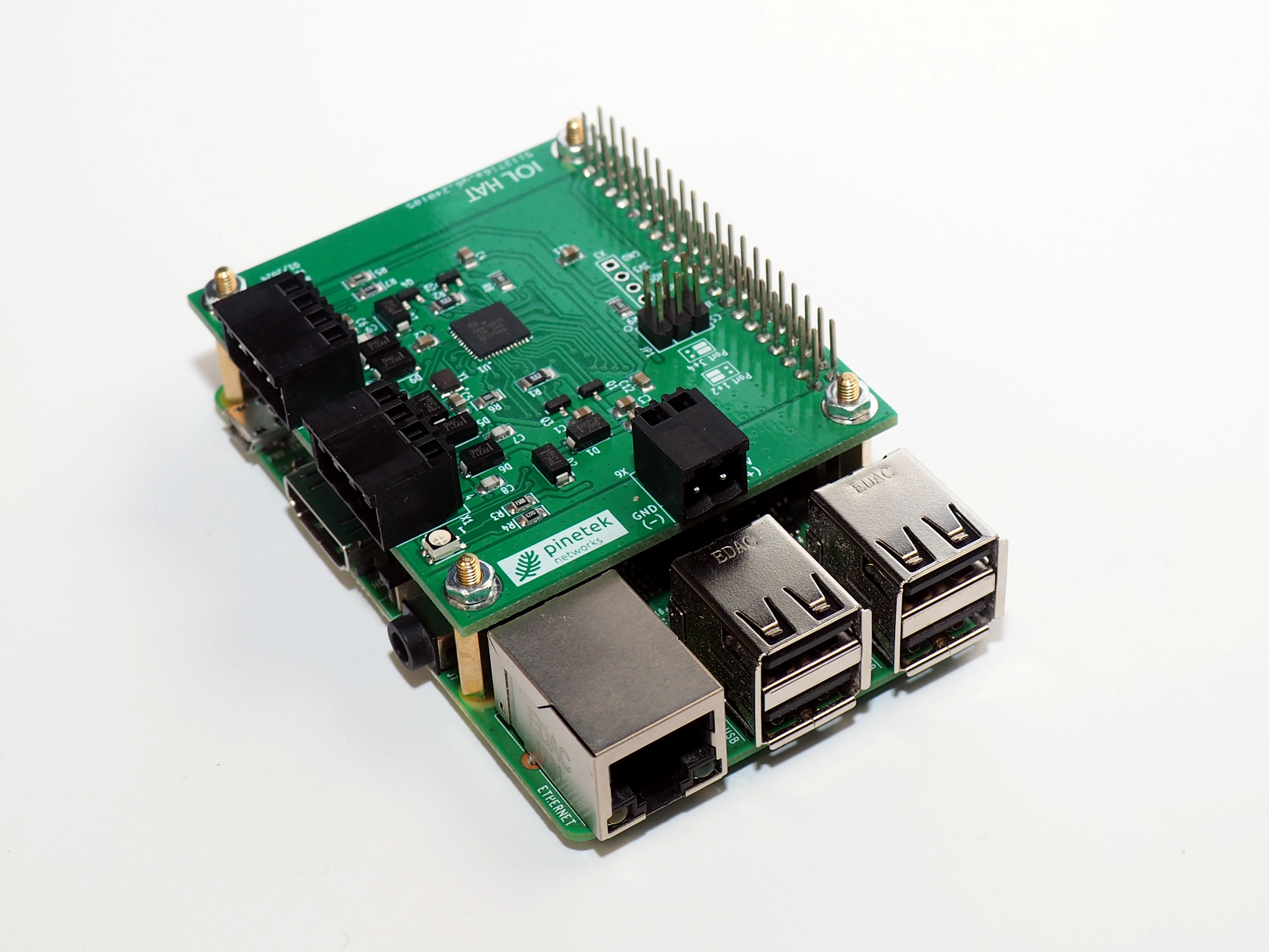 Iol Hat Io Link® Compatible Raspberry Pi Extension To Boost Iot