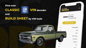 First Ever Classic GM VIN Decoder and Build Sheet by VIN tools - AFV NEWS