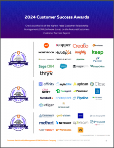 The Top CRM Software Vendors According to the FeaturedCustomers Spring 2024 Customer Success ...
