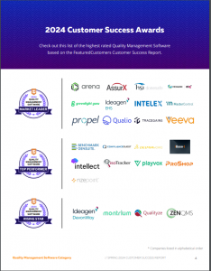 The Top Quality Management Software Vendors According to the ...