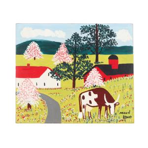 Three paintings by Maud Lewis (Nova Scotia, 1901-1970) sell for a ...