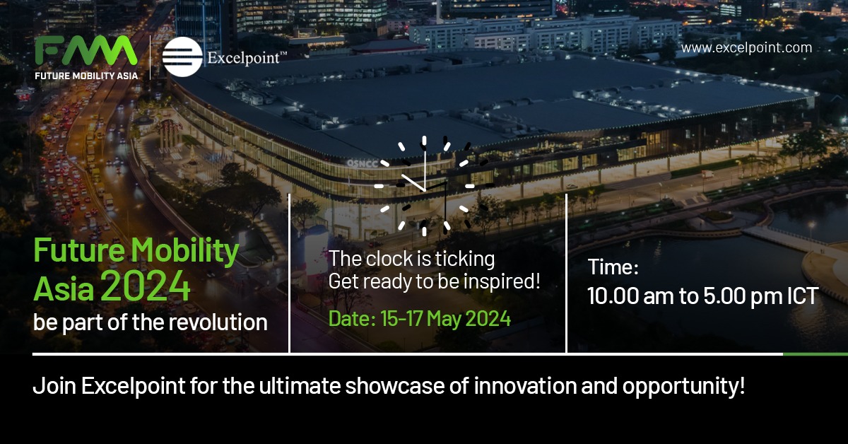 Excelpoint Showcases Innovative Mobility Solutions at Future Mobility Asia 2024 | Applied ...