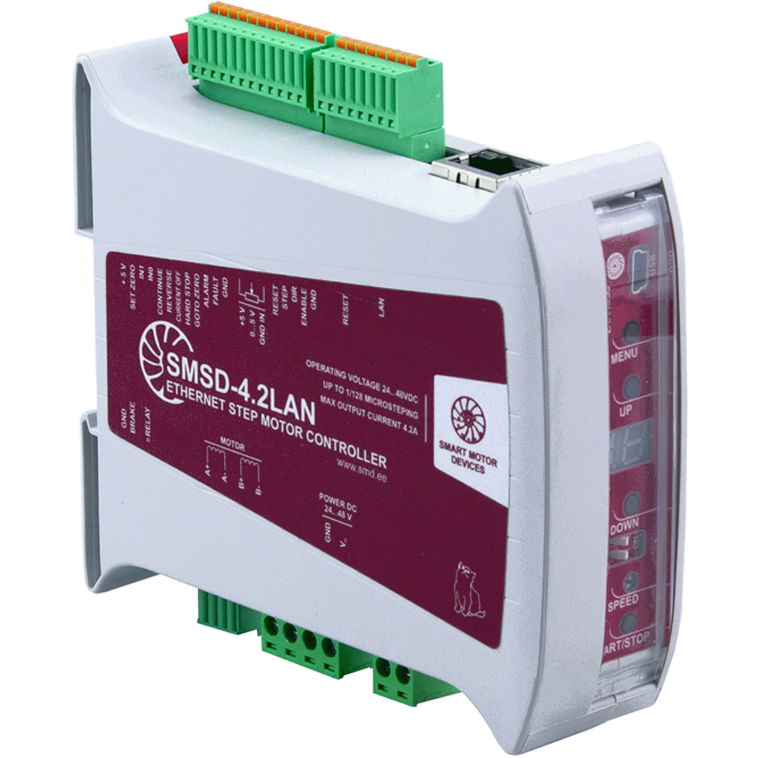 Modbus Tcp Is Now Available In Smsd Lan Programmable Stepper Motor Controllers Tallinn Times