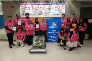 RSG International Lights the Path for Pink Titans Robotics Team in 2025