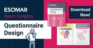 ESOMAR publishes a series of manuals for individuals entering the ...