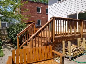 Deck Doc Inc Recommends Staining and Sealing Over Painting Decks - AFV NEWS