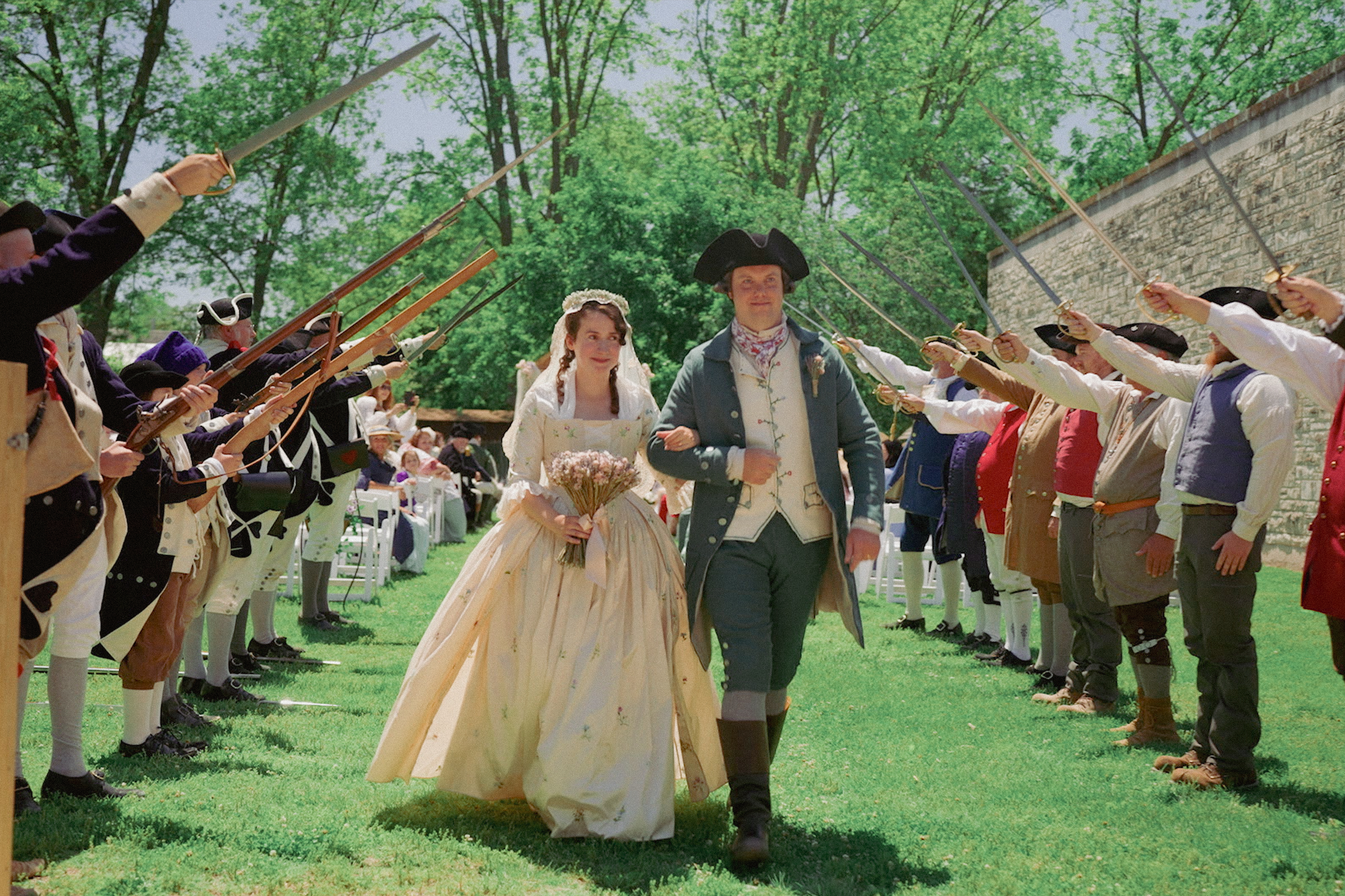 Colonial Era Wedding Farmhouse At The Grand Colonial Wedding Photos