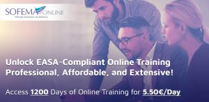 Professional and affordable EASA-Compliant online training by Sofema Online