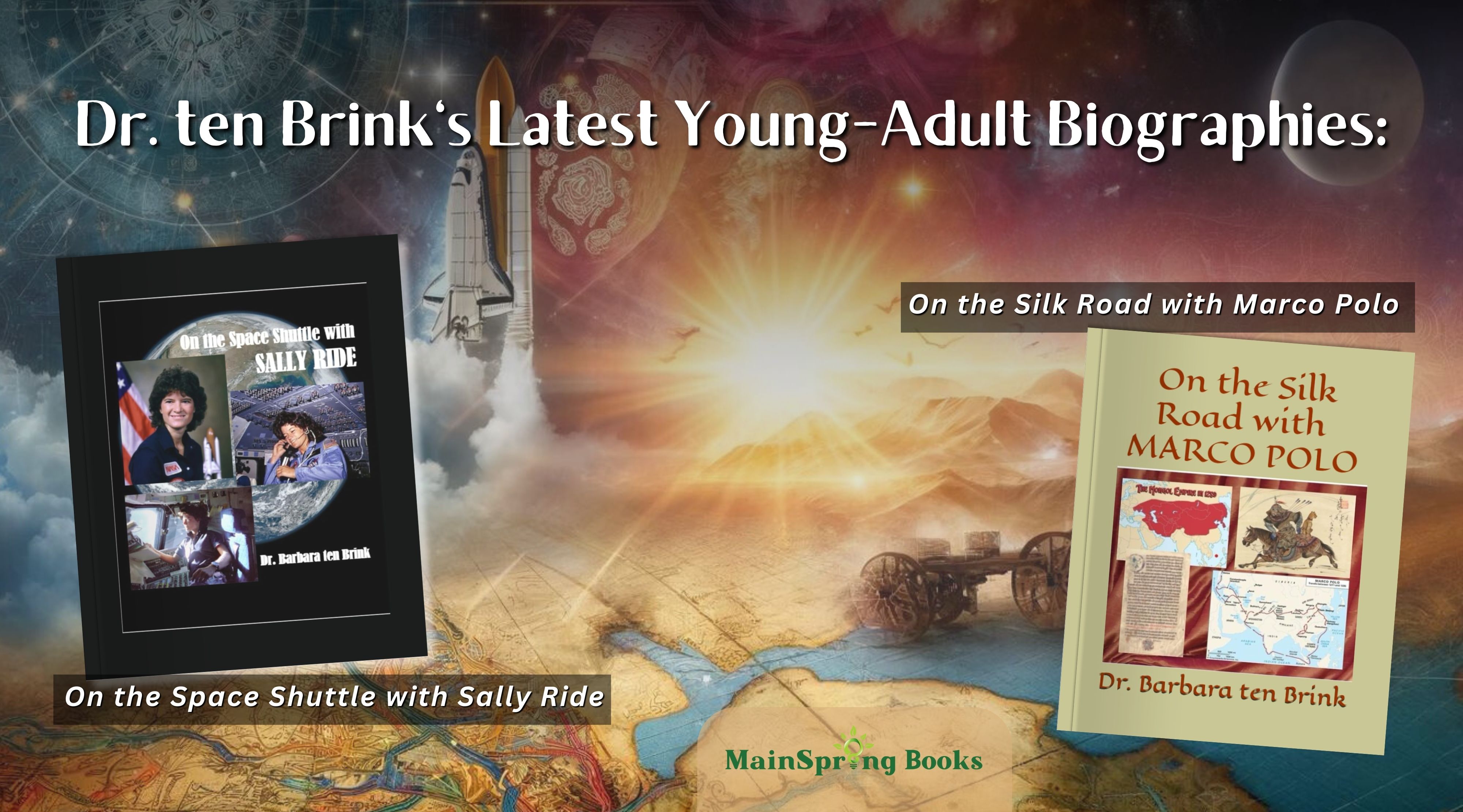 Dr. Barbara ten Brink Honors Sally Ride and Marco Polo at LA Times Festival of Books 2024 ...