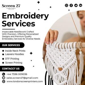 Screen 27 Launches New T-Shirt Printing Services in London, United Kingdom