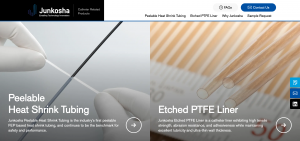 Junkosha Launches New Website for Easy Access to Catheter Related Product Samples