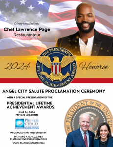 Angel City Salute and Platinum Star PR, Inc. Honor Notable People with ...