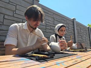 "Slime Calligraphy" Event at "Dragon Quest Island" Starts Tuesday, June 25