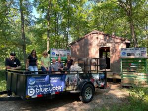 Bluewater Trailers Sponsors Utility Trailer to Friends of Pinery Park ...
