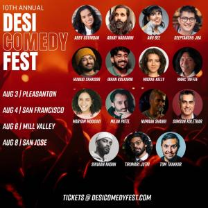 Desi Comedy Fest Celebrates 10 Years of Laughter, Legacy, and Leading ...