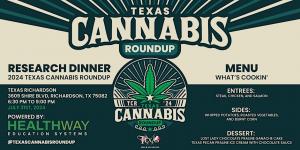 Texas Cannabis Roundup Research Dinner Announced - AFV NEWS