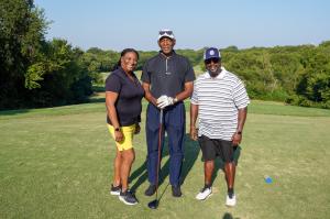 NFL Legends “Too Tall” Jones and Billy Joe Dupree Co-Chair Chris Howell ...
