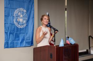Beth Rose Powell Speaks at the Empowering Women and Girls to Thrive ...