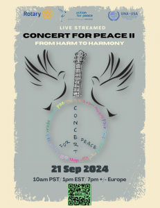 The Annual Concert For Peace II Returns This Year On International Day ...