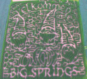 Big Springs Farm Unveils Norwegian Inspired Corn Maze and Giant Gnomes ...