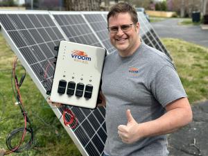 Vroom Solar Launches Innovative Portable DIY Solar Control Center ...