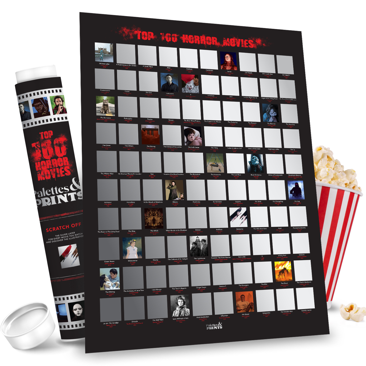 Top 100 Movie Posters Atlas & Green Top 100 Movies Poster. Top 100