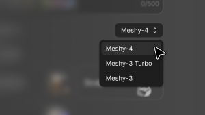 Meshy Announces the Launch of Next-Gen Generative AI for 3D: Meshy-4