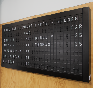 Split Flap Display Makes Waves Aboard Royal Caribbeanâ€™s Utopia of the ...